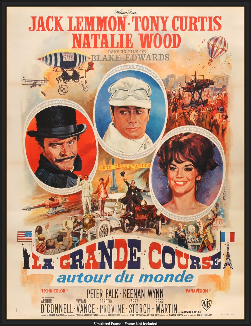 The Great Race (1965) Original French Grande Movie Poster - Original ...