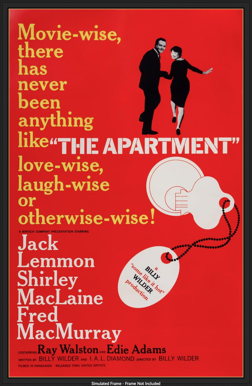 The Apartment (1960) Original One-Sheet Movie Poster - Original Film ...