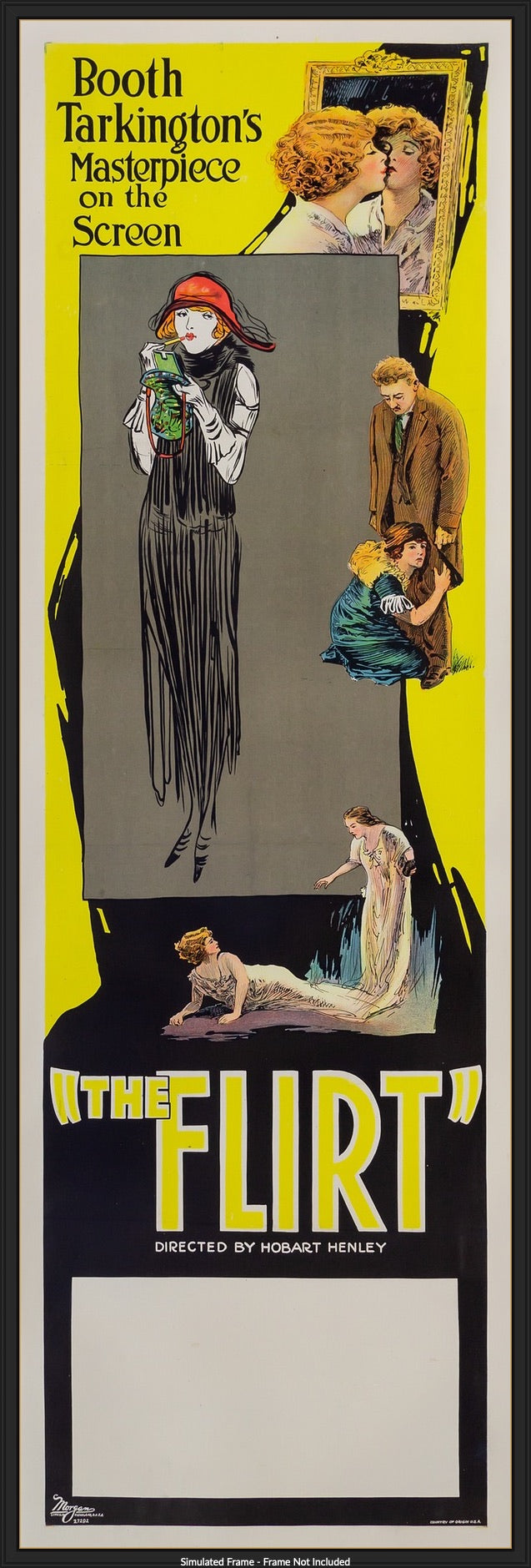 The Flirt (1922) Original Theatrical Movie Poster - Original Film Art ...