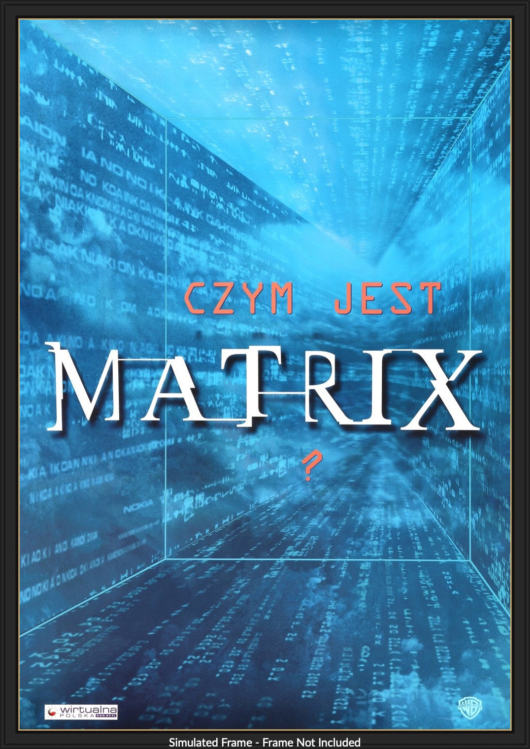 The Matrix (1999) Original Polish Movie Poster - Original Film Art ...