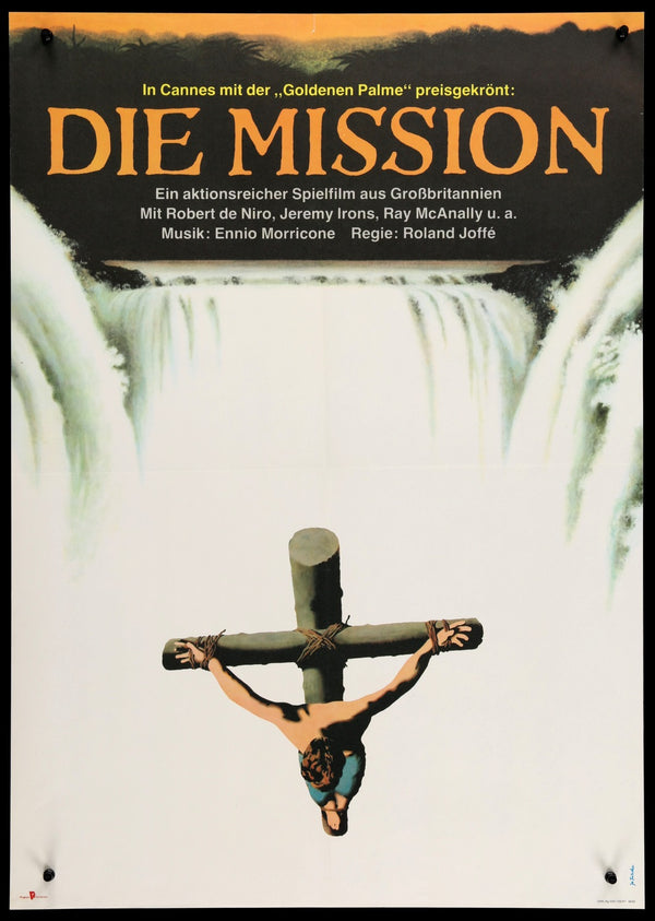 The Mission (1986) Original East German A1 Movie Poster - Original Film ...
