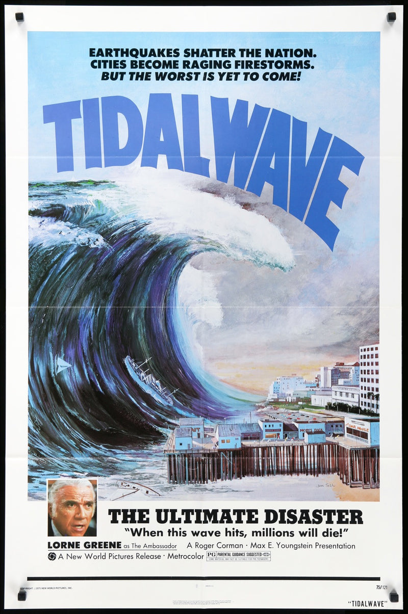 Tidal Wave (1973) Original One-Sheet Movie Poster - Original Film Art ...