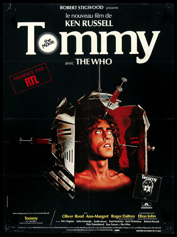 Tommy (1975) Original French Moyenne Movie Poster - Original Film Art ...