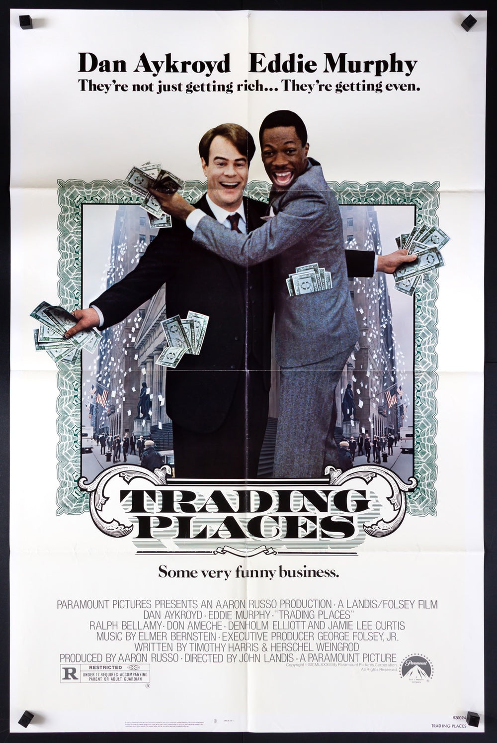 Trading Places (1983) Original One-Sheet Movie Poster - Original Film ...
