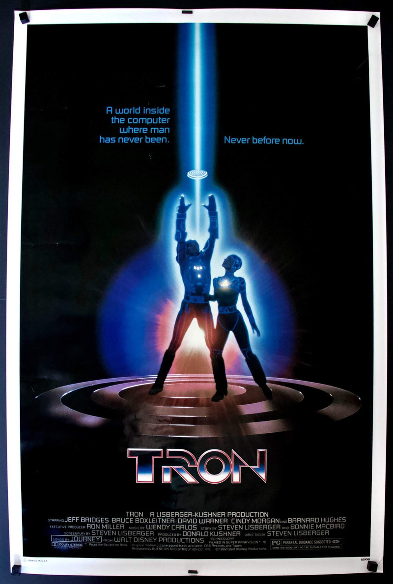 Tron (1982) Original One-Sheet Movie Poster - Original Film Art ...
