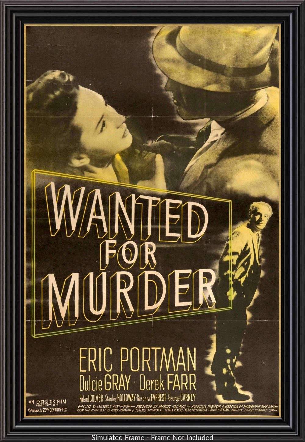 Wanted For Murder (1946) Original One-Sheet Movie Poster - Original ...