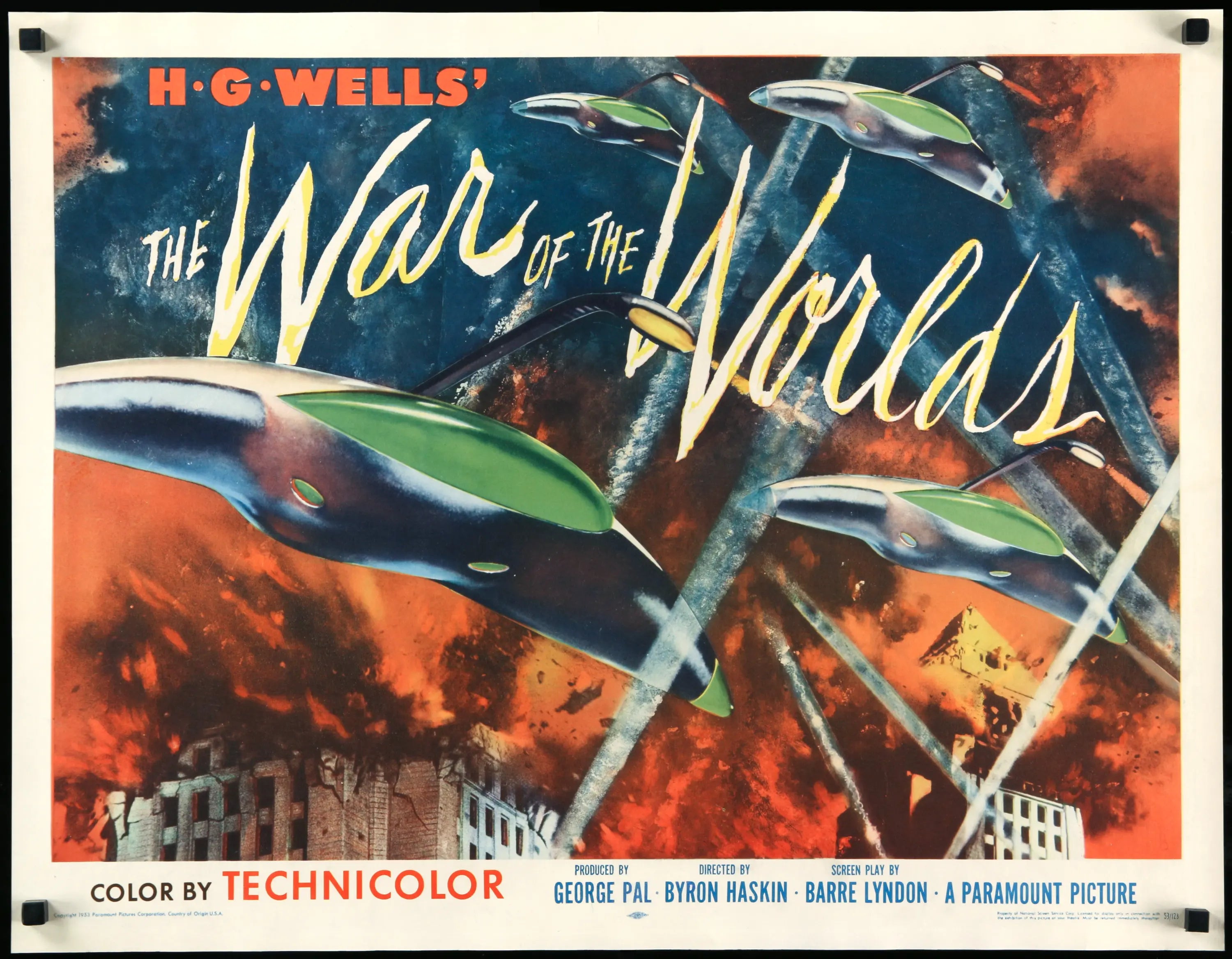 War Of The Worlds Movie Poster