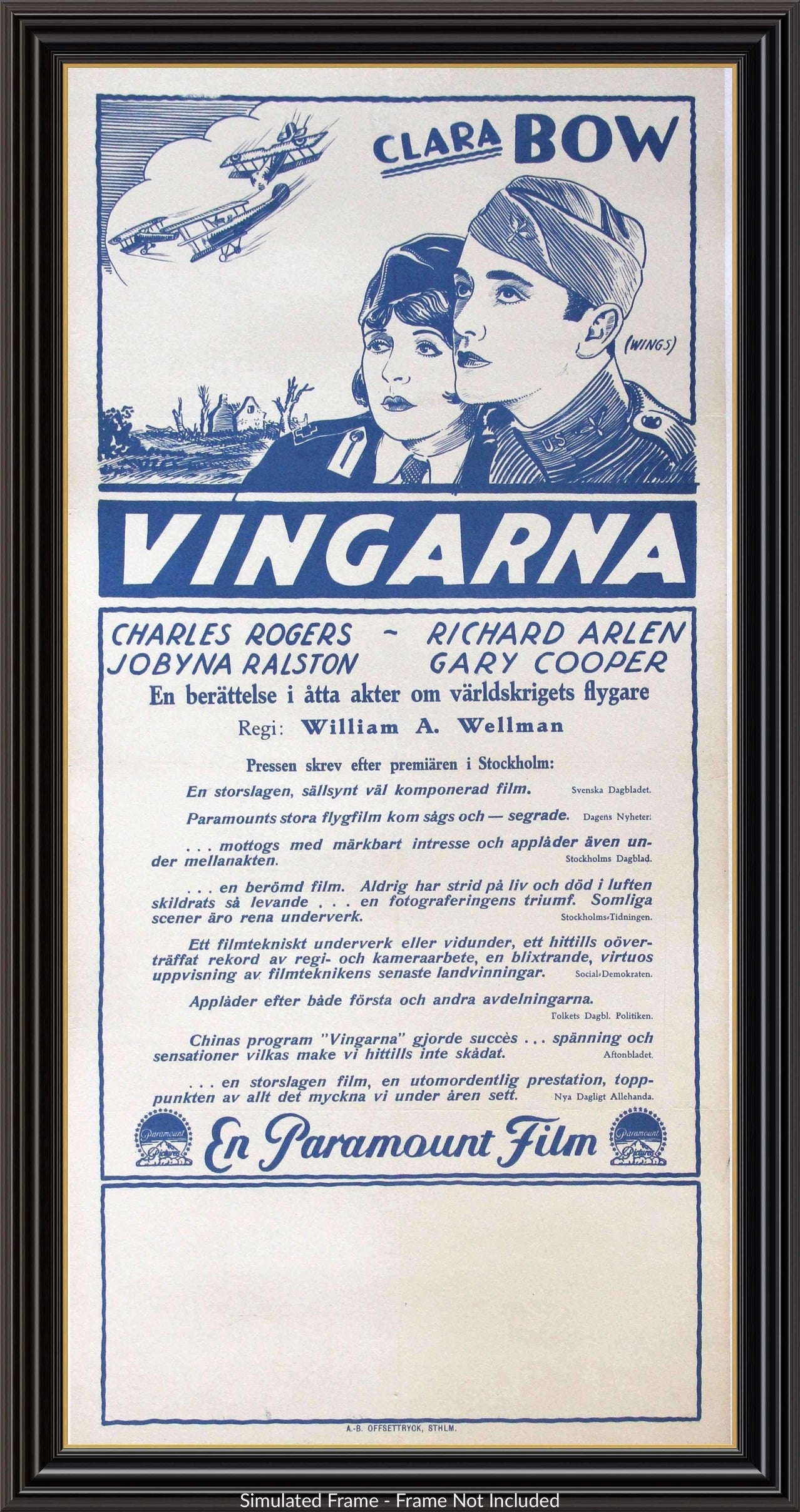Wings Movie Poster
