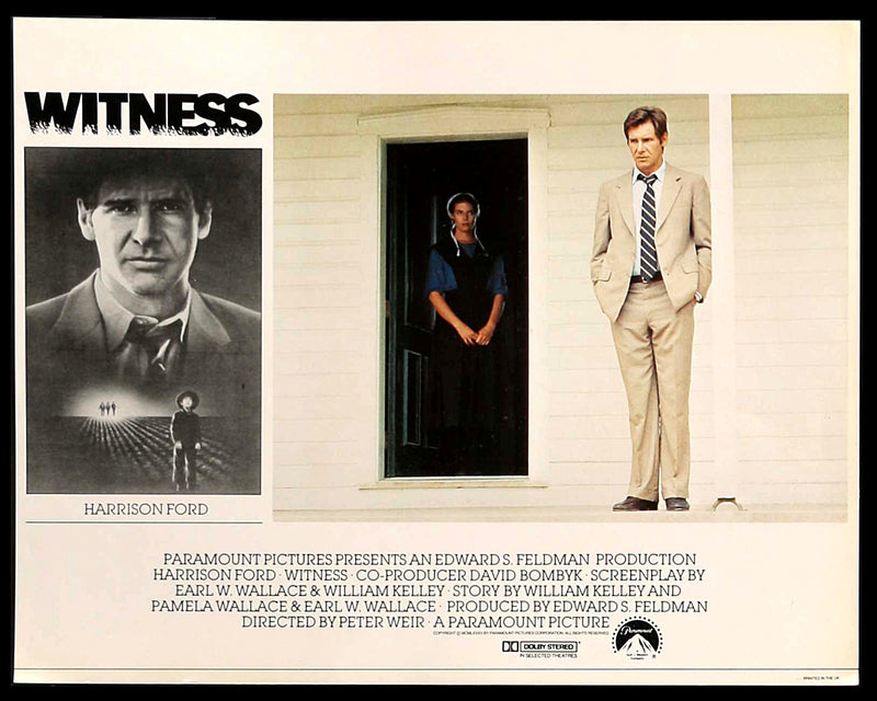 Witness (1985) Original Lobby Card Movie Poster - Original Film Art ...